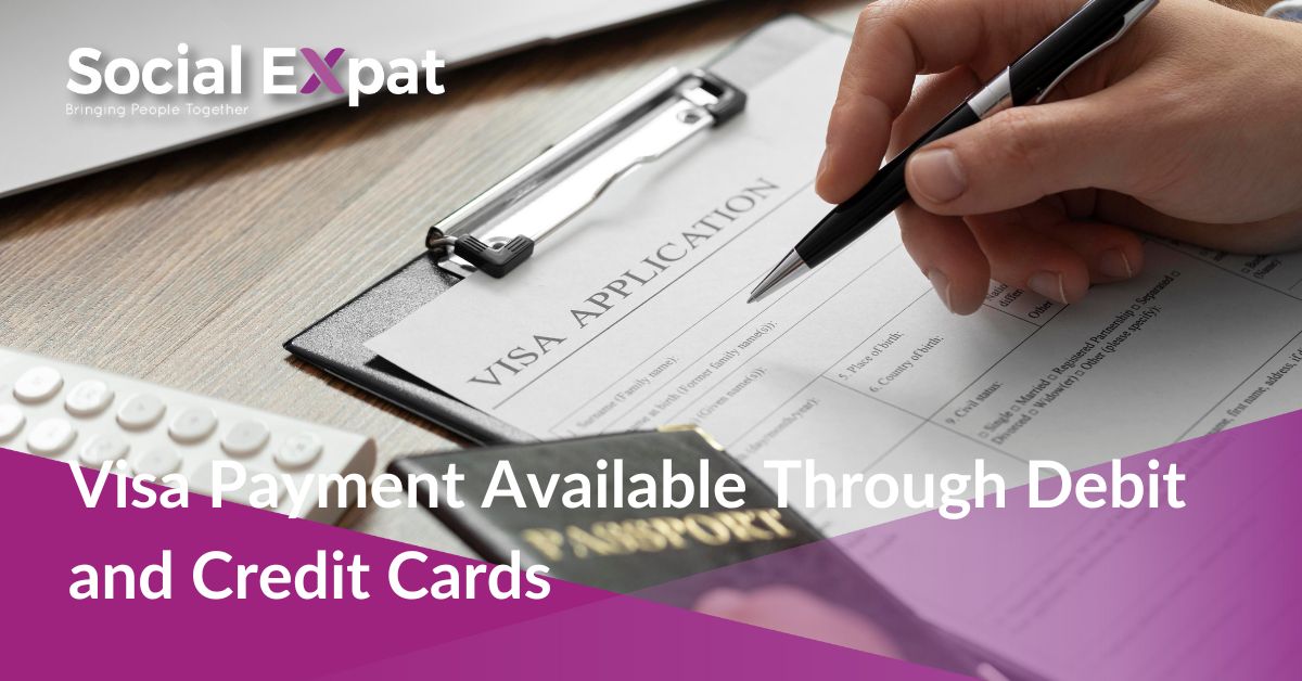 Visa Payment Available Through Debit and Credit Cards