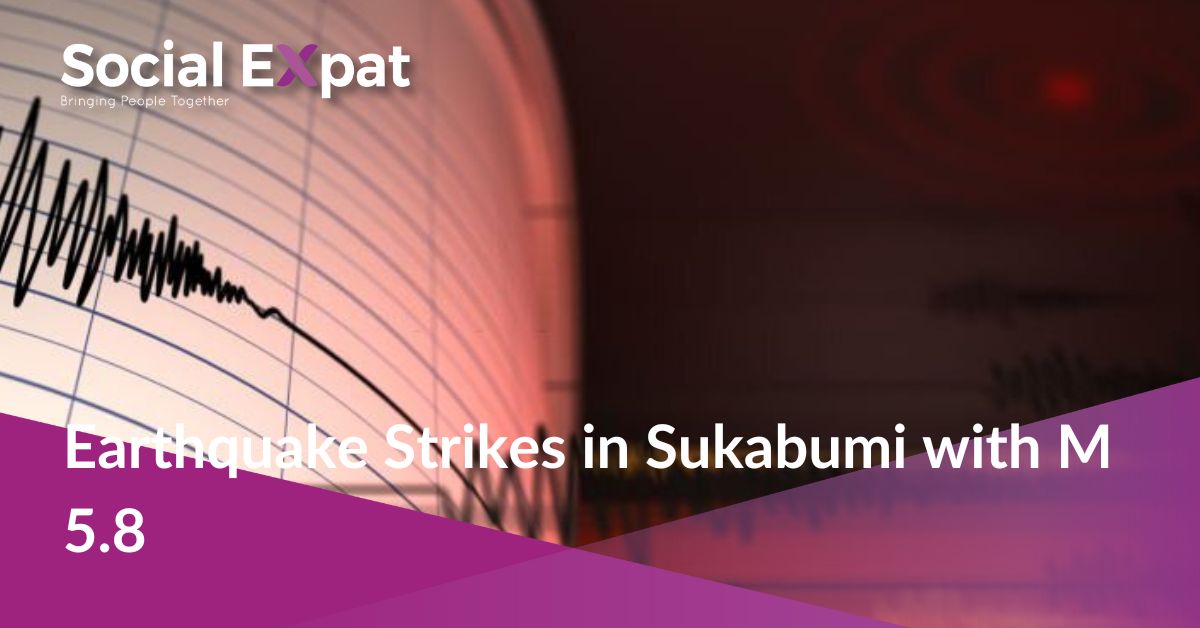 Earthquake Strikes in Sukabumi with M 5.8