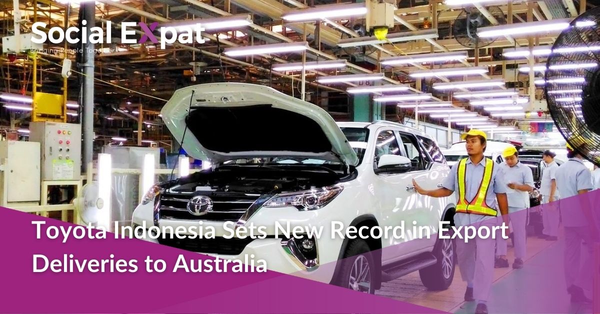 Toyota Indonesia Sets New Record in Export Deliveries to Australia ...