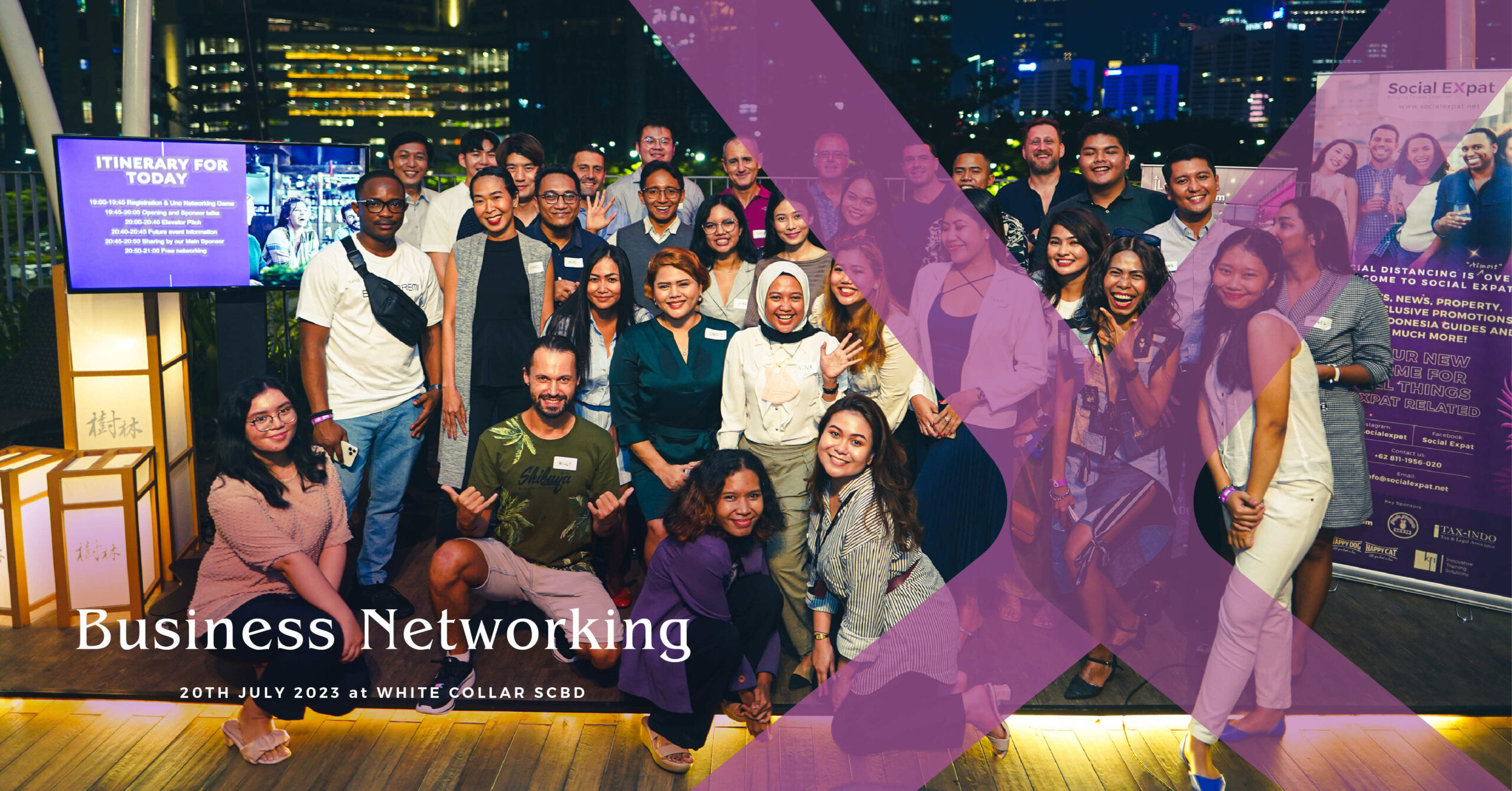 Business Networking at White Collar, Fairgrounds SCBD, Jakarta | Social ...