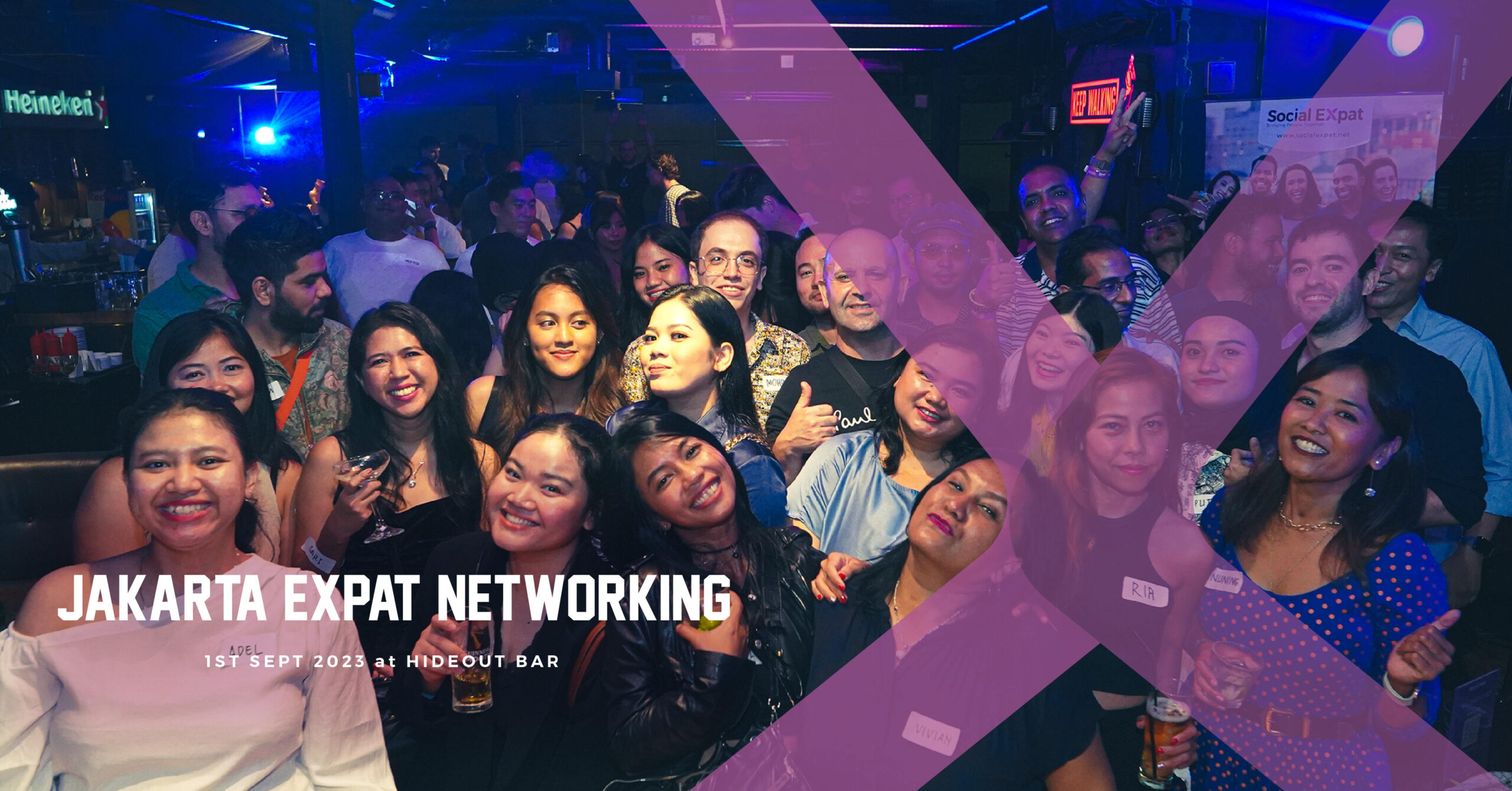 Jakarta Expat Networking at Hideout Bar, Elite Club, Jakarta | Social Expat