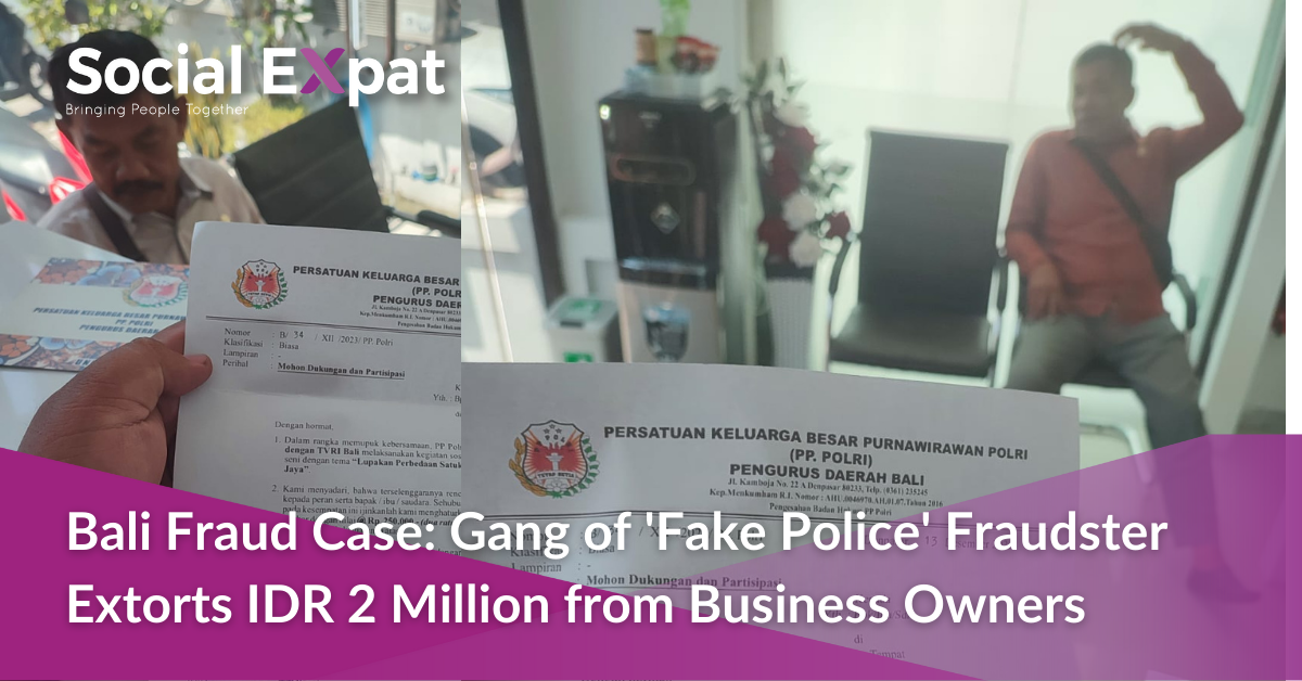 Bali Fraud Case: Gang of 'Fake Police' Fraudster Extorts IDR 2.5 ...
