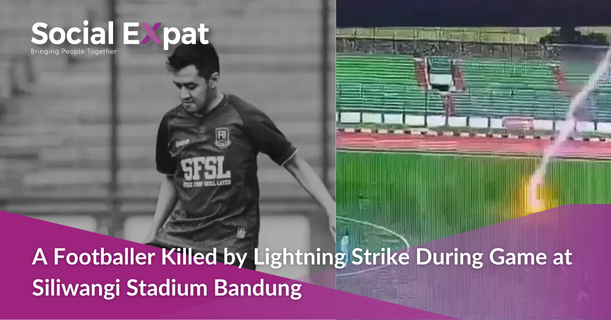A Footballer Killed by Lightning Strike During Game at Siliwangi ...