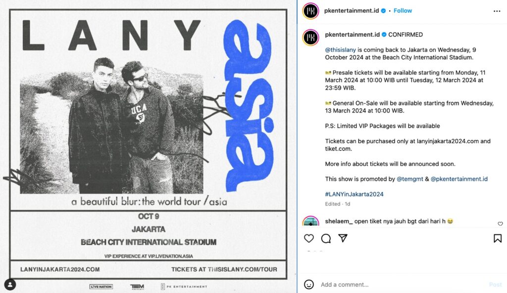 Don't Miss Out! LANY Concert Coming to Jakarta on 9th October 2024 ...