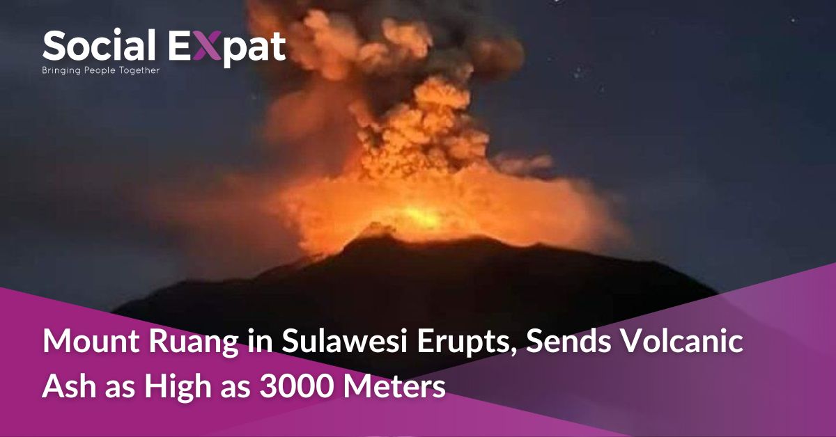Indonesia's Mount Ruang Erupts, Thousands to Evacuate