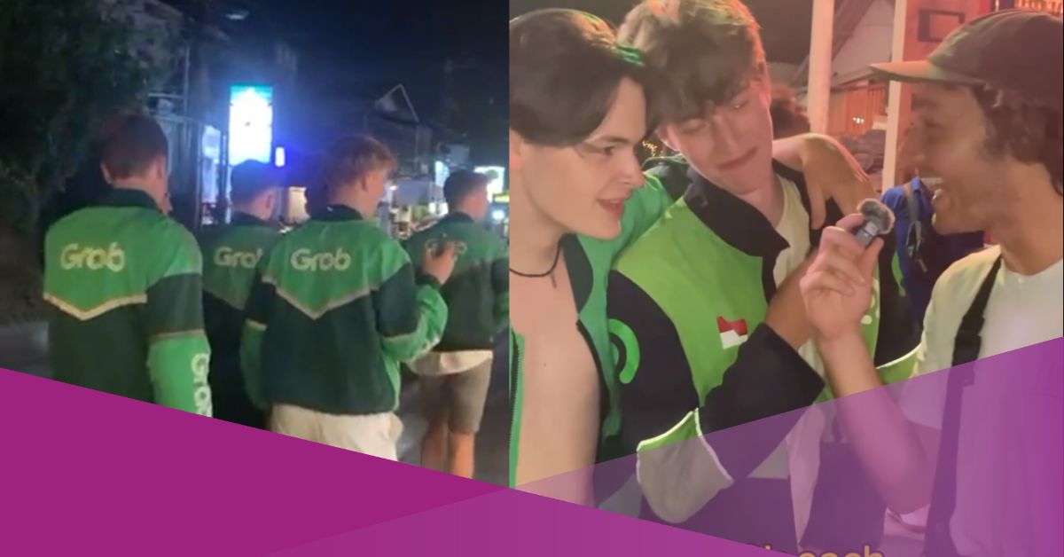 Viral: Tourists in Bali Love to Wear Online Motorcycle Driver Jackets