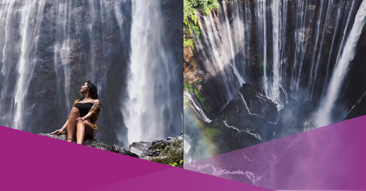 Viral Video Shows Tumpak Sewu Waterfall in East Java, A Sight To Behold