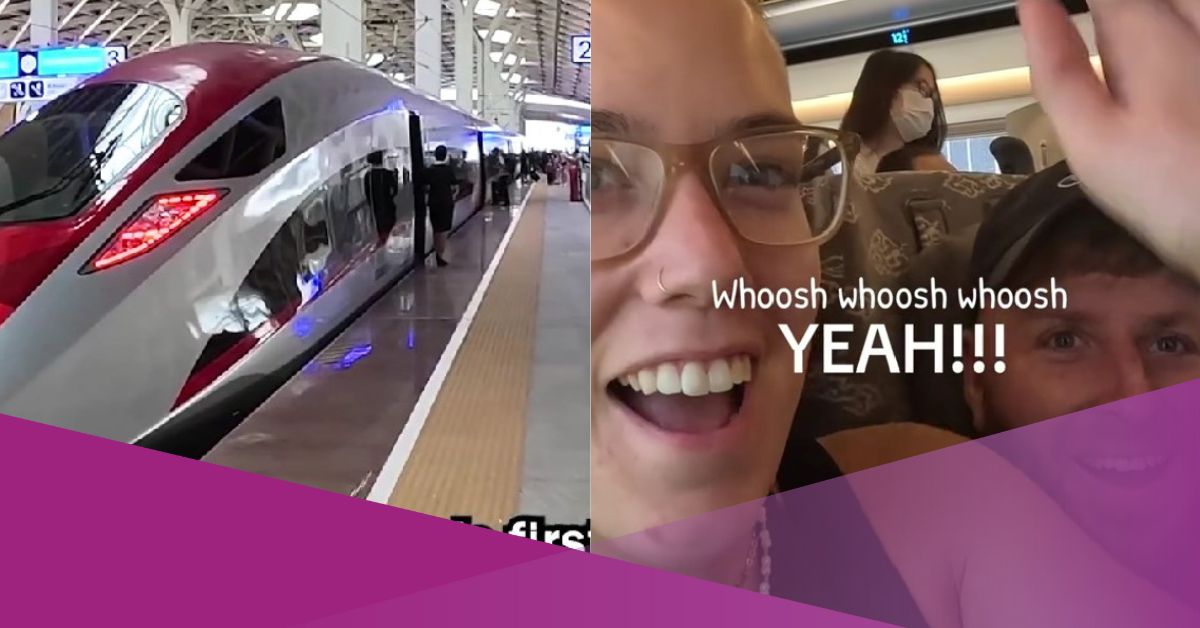 Indonesia's Whoosh Fast Train Goes Viral, Attracts Foreign Tourists