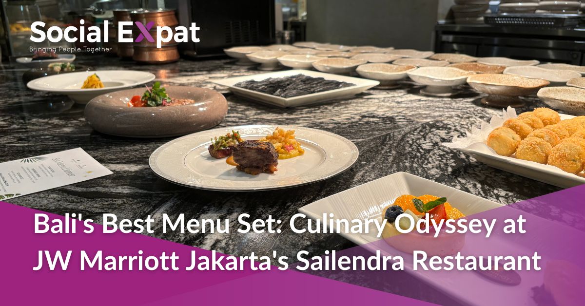 Bali's Best Menu Set: Culinary Odyssey at JW Marriott Jakarta's ...