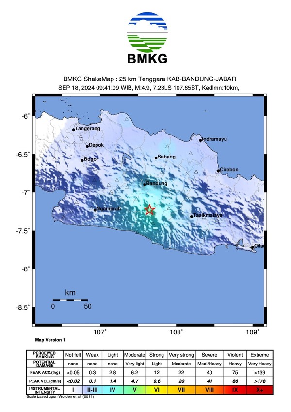 5.0 Magnitude Earthquake in Bandung Disrupts Whoosh Schedule
