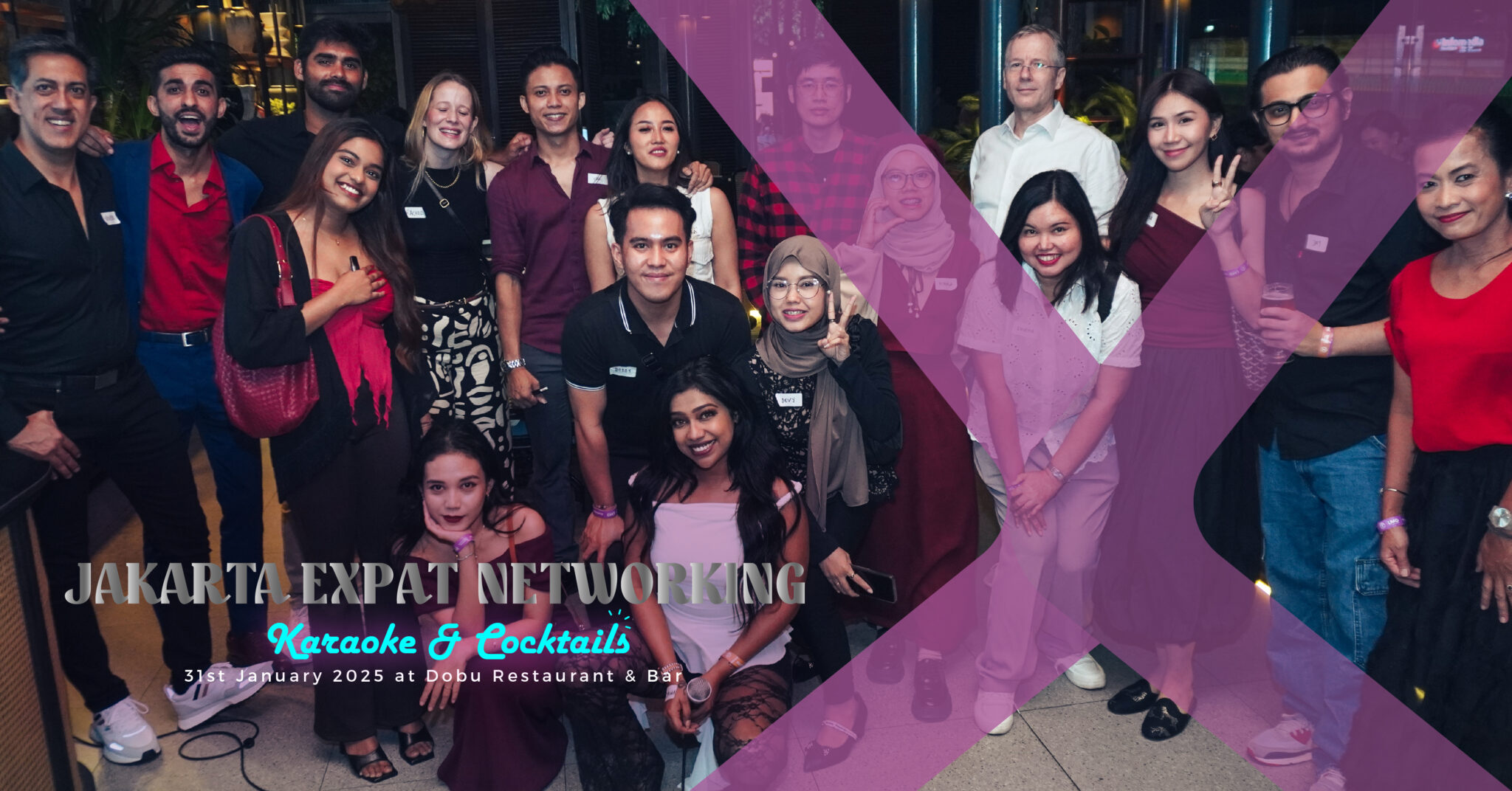 Jakarta Expat Social Networking Event | Karaoke & Cocktails at Dobu Restaurant & Bar | Social Expat